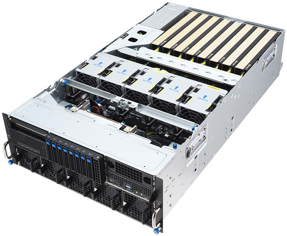 ASUS GPU Server ESC8000A-E13 4U AMD EPYC™