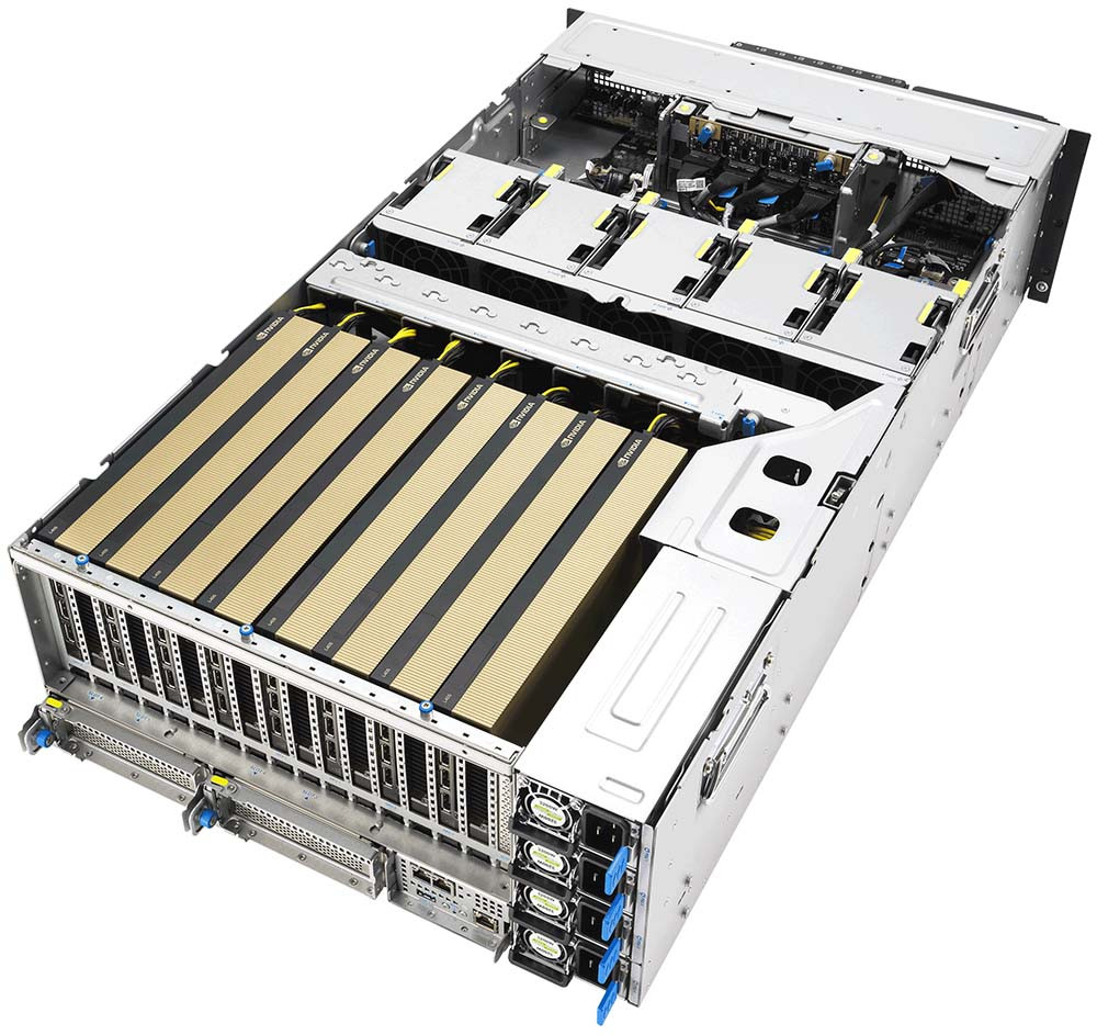 ASUS GPU Server ESC8000A-E13P 4U AMD EPYC™