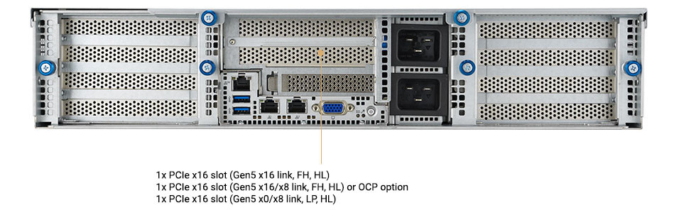 ASUS GPU Server ESC4000A-E12 2U AMD EPYC