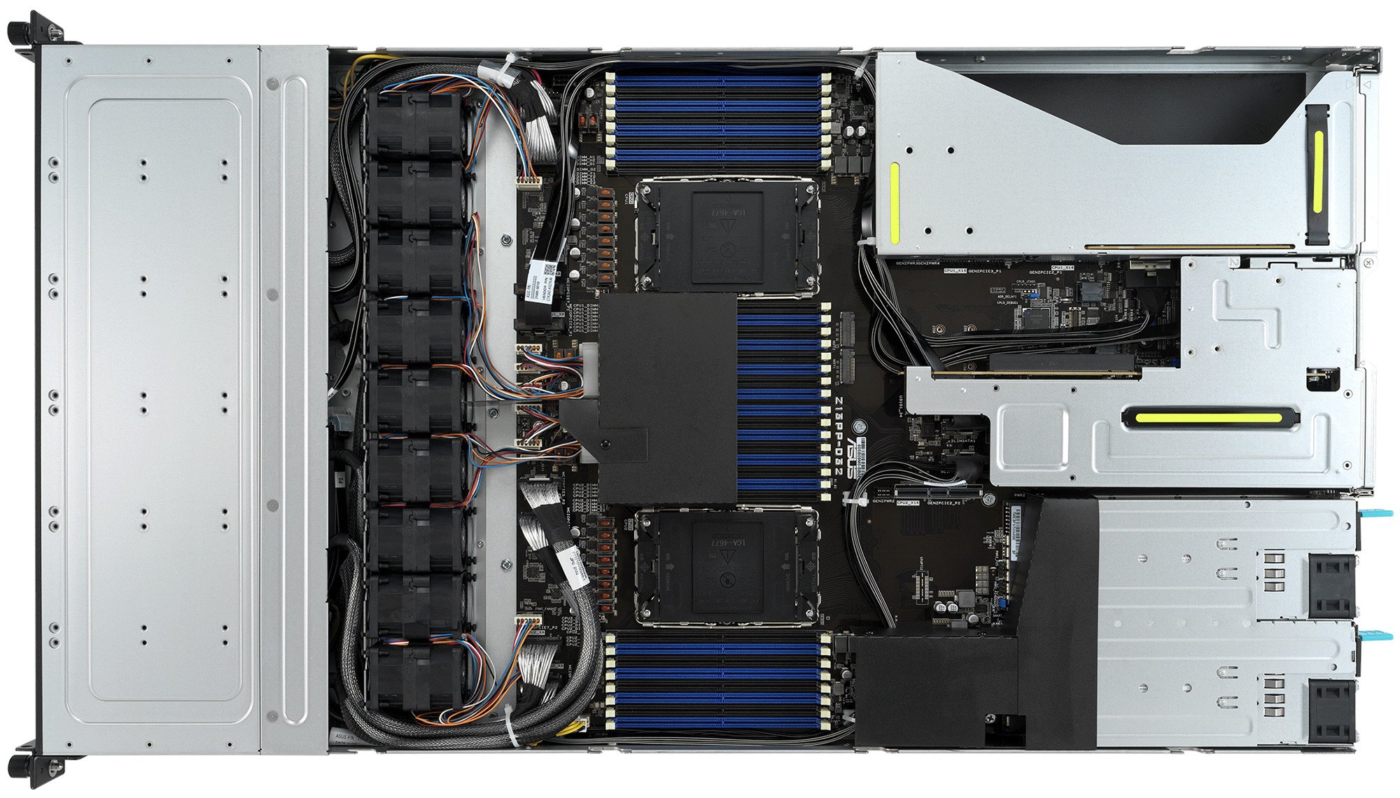 ASUS GPU Server RS700-E11-RS12U Dual Intel Xeon Scalable (RS700-E11 ...