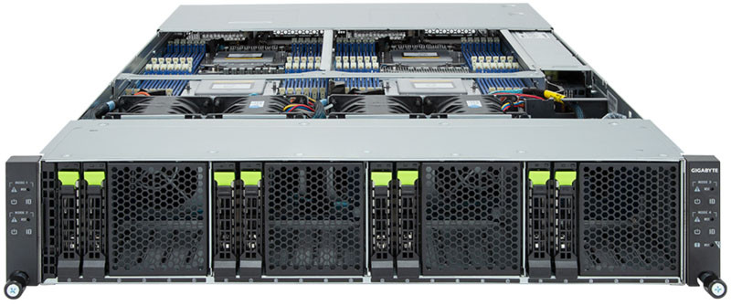 GIGABYTE Multi Node Server H273-Z82 AMD EPYC™ 9005 (H273-Z82-AAW1)